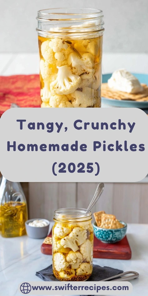 Easy Pickled Cauliflower Recipe: Tangy, Crunchy Homemade Pickles (2025 ...