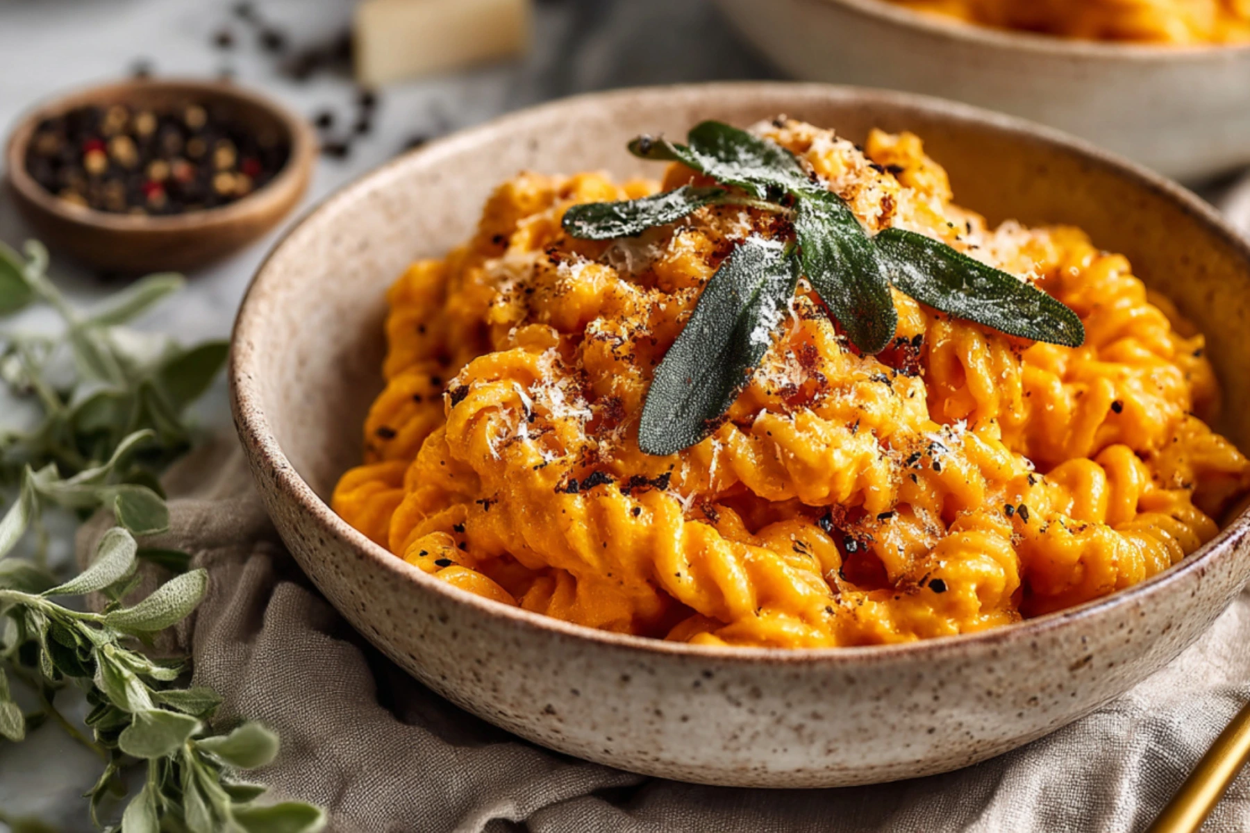 Roasted Pumpkin & Sage Pasta: Irresistible Fall Recipe