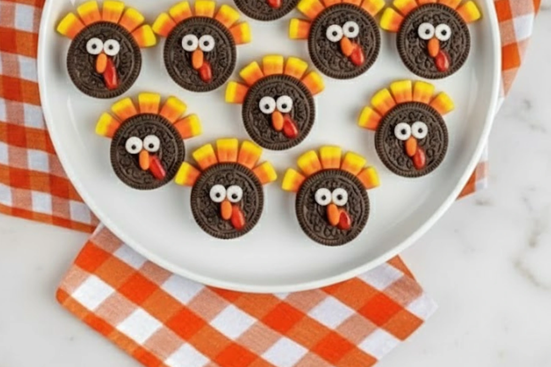 Oreo Turkey Cookies Adorable No Bake Thanksgiving Fun
