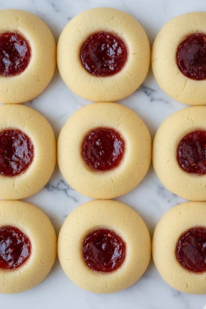Raspberry Shortbread Thumbprint Cookies Perfect Recipe