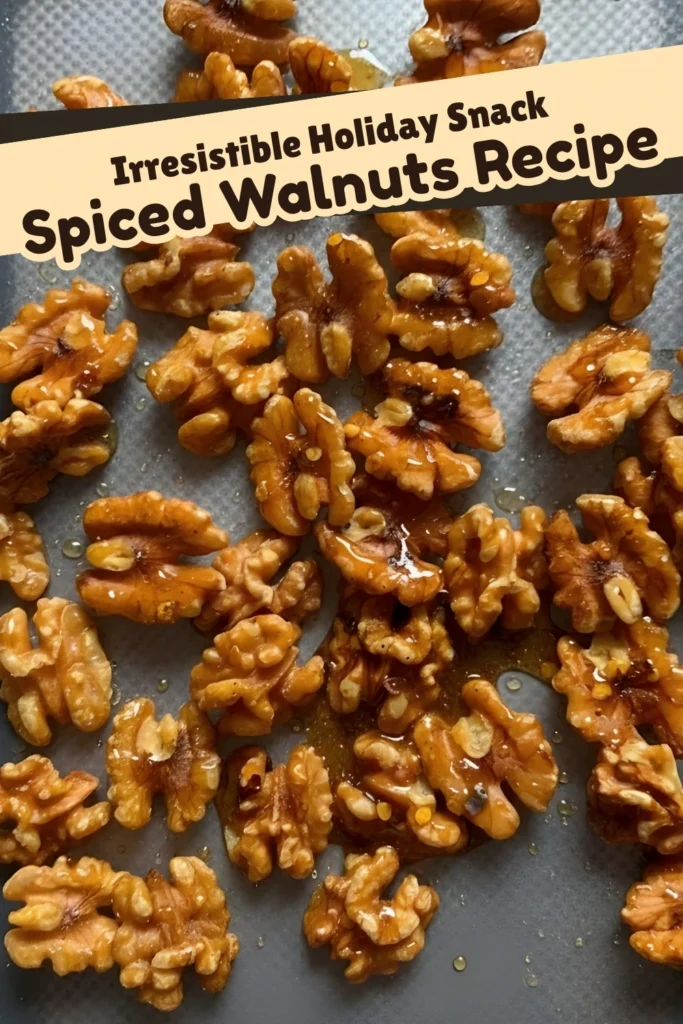 Spiced Walnuts Recipe Irresistible Holiday Snack